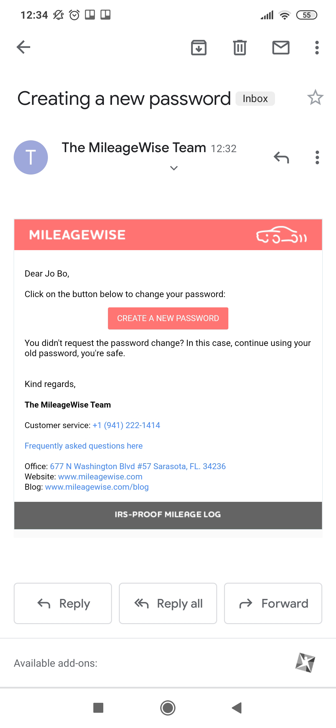 How to download and log in to the Mileage Tracker App - MileageWise