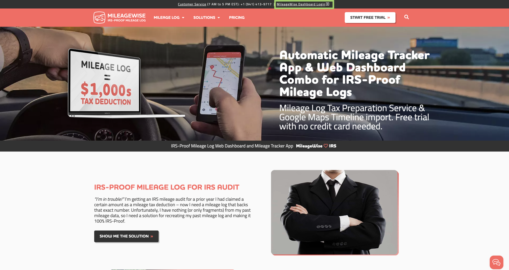 MileageWise - Login - MileageWise Web Dashboard