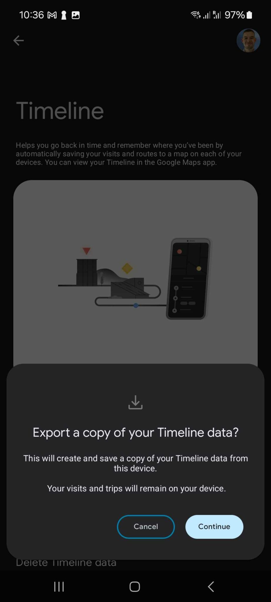 It's Finally Here! Google Maps Timeline Import from Mobiles