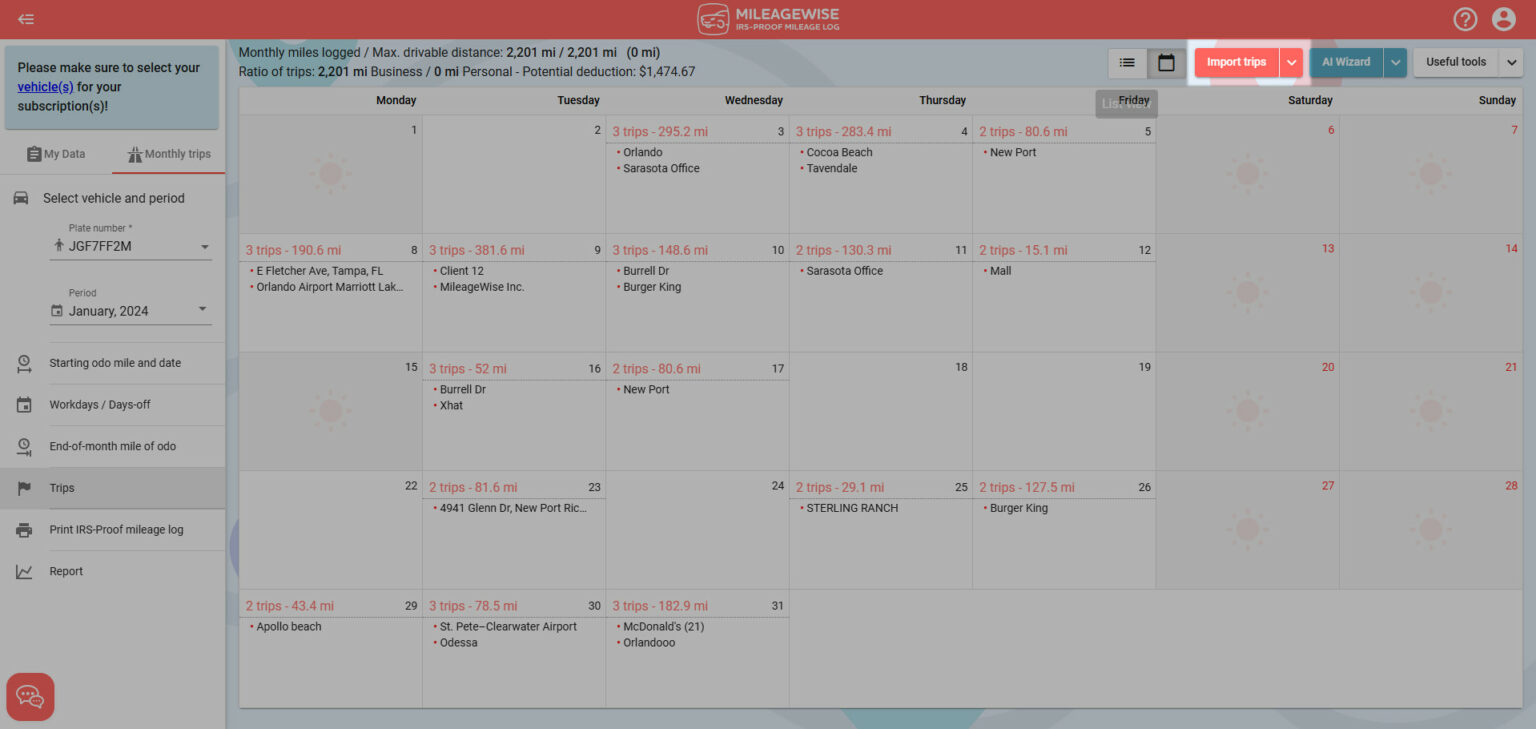 How to Import Trips from Google Maps Timeline on Android