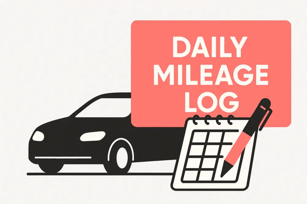 Daily Mileage Log: Free Format & Guide - MileageWise